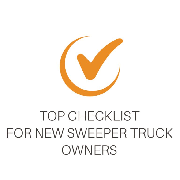 Top Checklist for New Sweeper Truck Owners – North American Sweeper ...